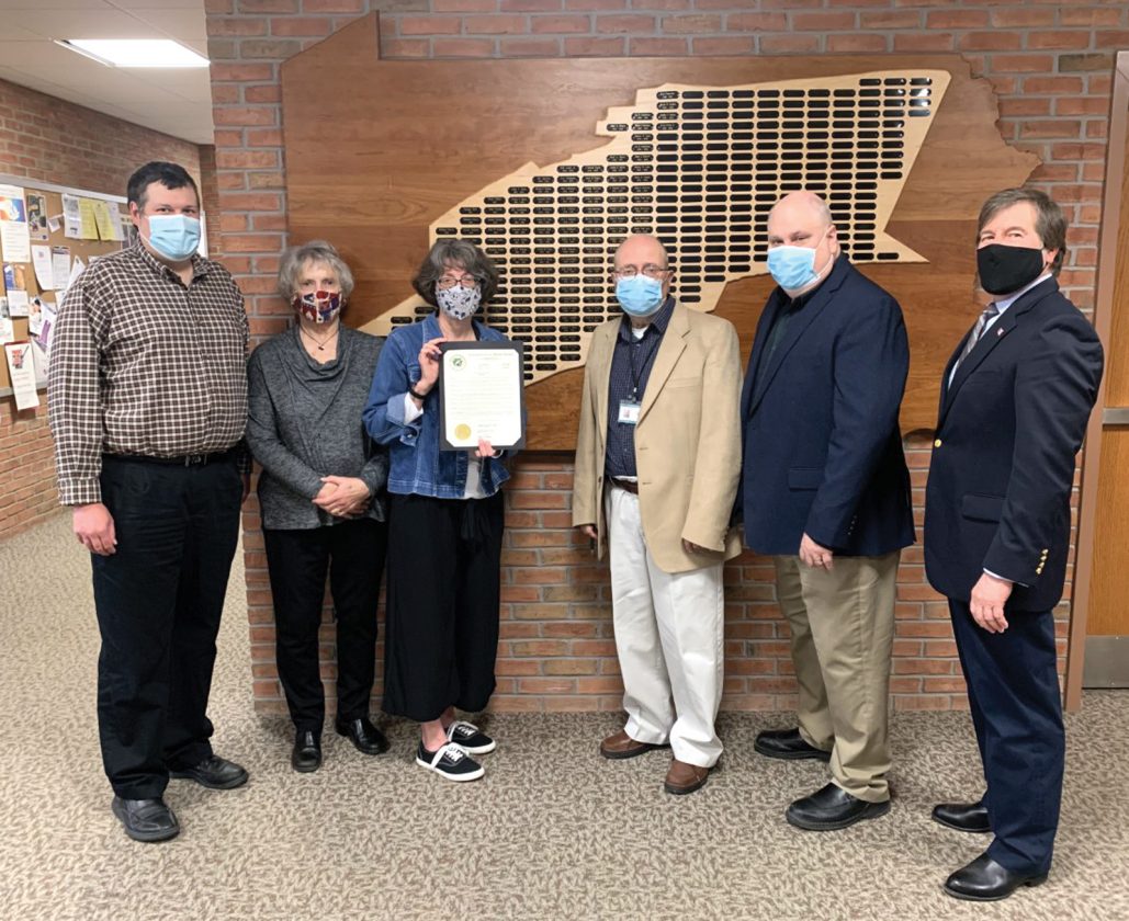 Officials recognize local library | News, Sports, Jobs - The Sentinel